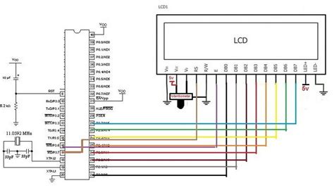 How To Display Text On Lcd Using 8051 Kelai