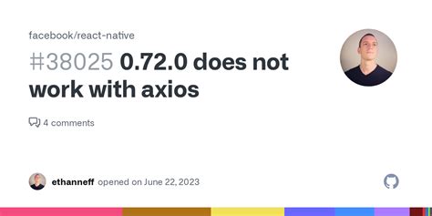 0 72 0 does not work with axios · issue 38025 · facebook react native