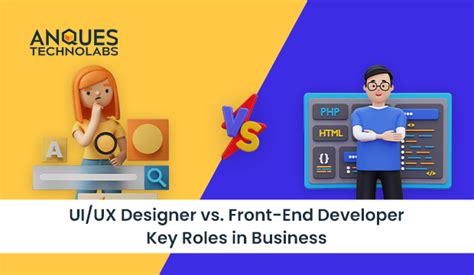 differences between ui ux designer and front end developer