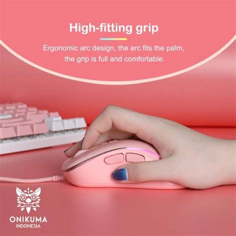 Promo 100 Produk Ori Mouse Gaming Onikuma Cw907 Wired With Rgb Light