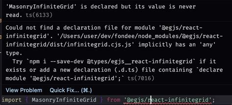 Type Not Defined For Egjs React Infinitegrid V Issue Naver Egjs Infinitegrid