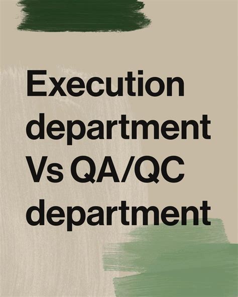 What Is The Execution Department And Qaqc Engr Shahzado Jalbani