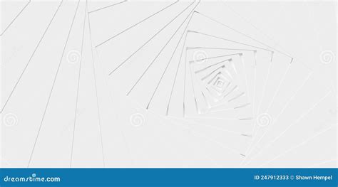 Inset White Angled Cube Boxes Block Background Wallpaper Banner Template With Bevel Stock