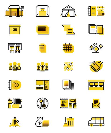 Monochromatic Icons On Behance