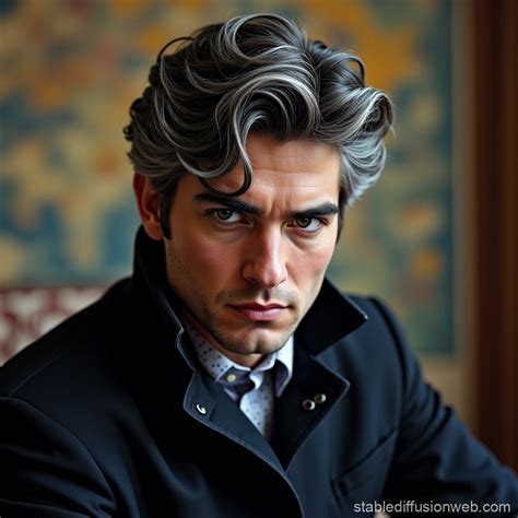 Dorian Gray Portrait Stable Diffusion Online