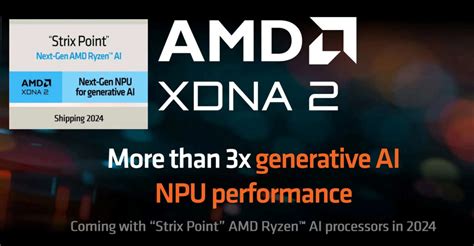 Amd Strix Point Xdna2 Npu Ile Yapay Zekada 3 Kat Performans Artışı Yakalayacak Technopat