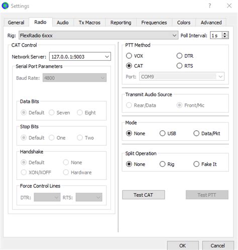 How To Setup Wsjt X With 6600m — Flexradio Community