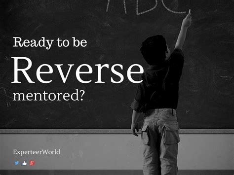 How To Use Reverse Mentoring As A Tool Experteer Magazine