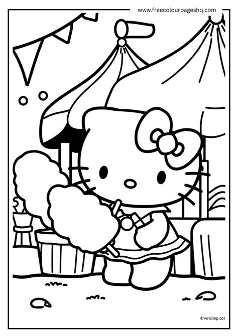 70 Hello Kitty Coloring Pages Sanrio Kawaii Fun