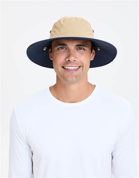 Upf 50 Sun Protective Broad Brim Sun Hat For Men Solbari Solbari Uk