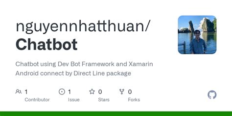 Github Nguyennhatthuanchatbot Chatbot Using Dev Bot Framework And
