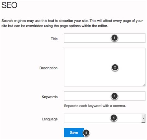 seo settings basekit support