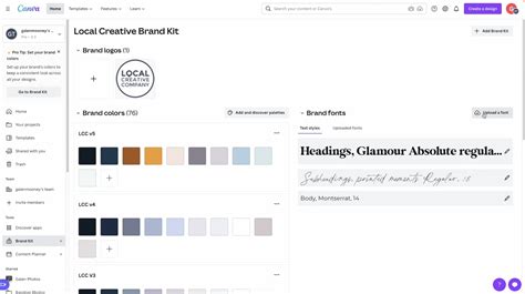 How To Import Custom Fonts Into Canva Local Creative Co