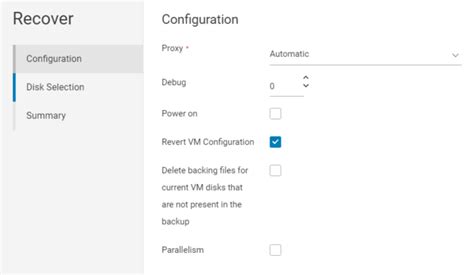 Nwui Vm Revert Restore Performed In Networker User Interface Is Stuck