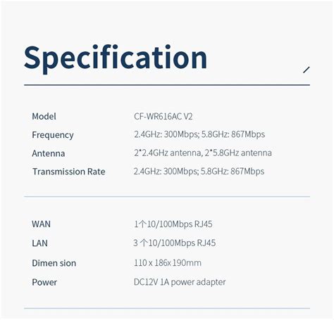 Comfast Dual Band M Home High Speed Wifi Router Uk