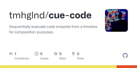 Github Tmhglndcue Code Sequentially Evaluate Code Snippets From A