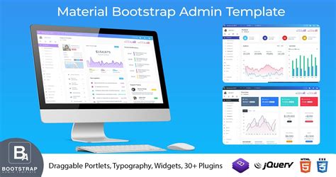 bootstrapadmintemplate the material has the set of the dashboard in