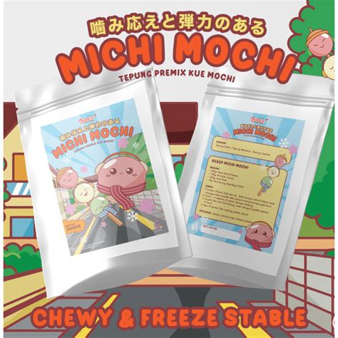 Promo 300gr Bianca Lotus Michi Mochi Premix Jakarta Utara Viverobakingmart Tokopedia