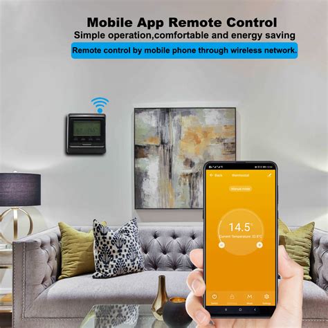 Room Thermostat Wifi Smart Heating Temperature Con Grandado
