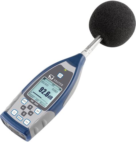 Sauter Sound Level Meter Data Logger SW DB KHz KHz Conrad Com