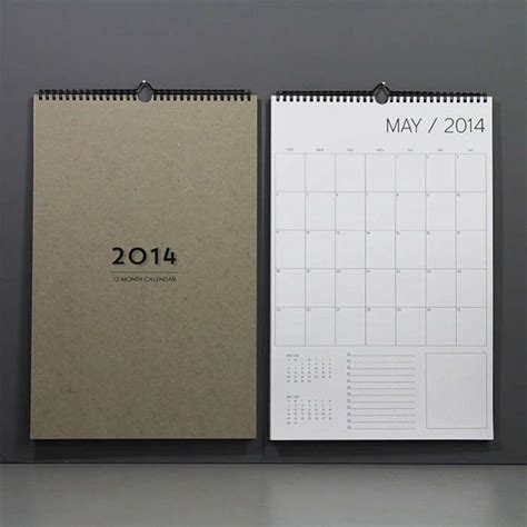 5 Favorites 2014 Wall Calendars Remodelista