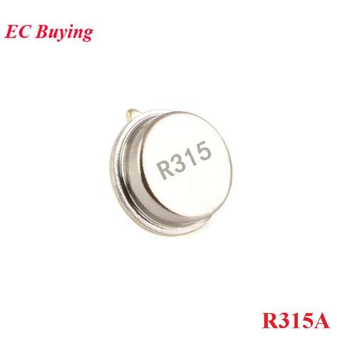 5pcs 315 433mhz Resonator Crystal Oscillator R315a R433a Quartz Through Holes Surface Acoustic