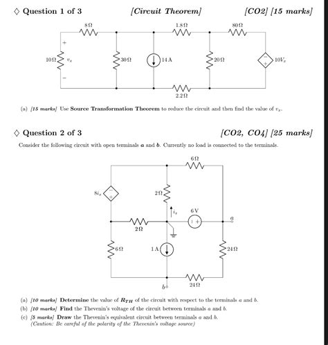 Solved Consider the following circuit with open terminals a | Chegg.com