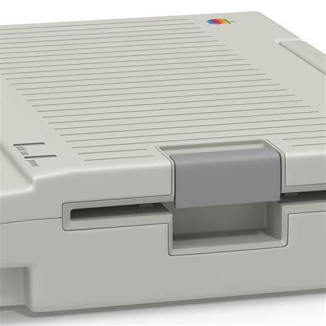 Apple Iic Personal Computer 3d Model