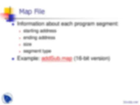 Assembly Language Fundamentals Computer Organization And Assembly Language Lecture Slides