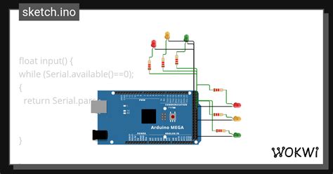 Double Feu Tricolore Wokwi Esp32 Stm32 Arduino Simulator