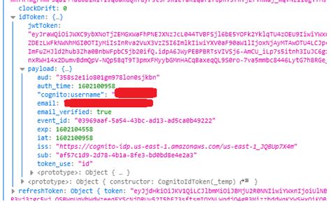 amazon web services passing userid from angular using cognito user