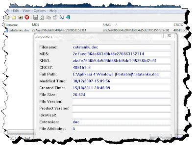 Mengenal Fungsi Ceksum Hash File Linux