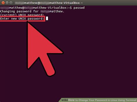 How To Change Your Password In Linux Using Terminal Steps