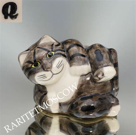 Винтаж: Кот кошка статуэтка фарфор Quail Англия 12 купить в интернет ...
