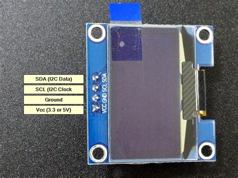 OLED X I C Blue Display ProtoSupplies