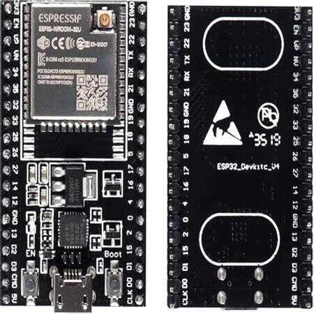 Black DIY Kit Electronic ESP32-DEVKITC Core Board - ESP32 Development Doard ESP32-WROVER-E ...