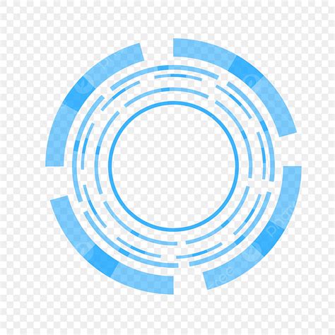 Cool Wind Vector Hd Images Blue Cool Technology Lines Tech Wind Border