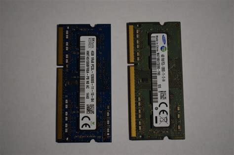 2 x 4GB soDIMM memorija