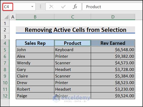 How To Deselect In Excel Vba 7 Methods Exceldemy