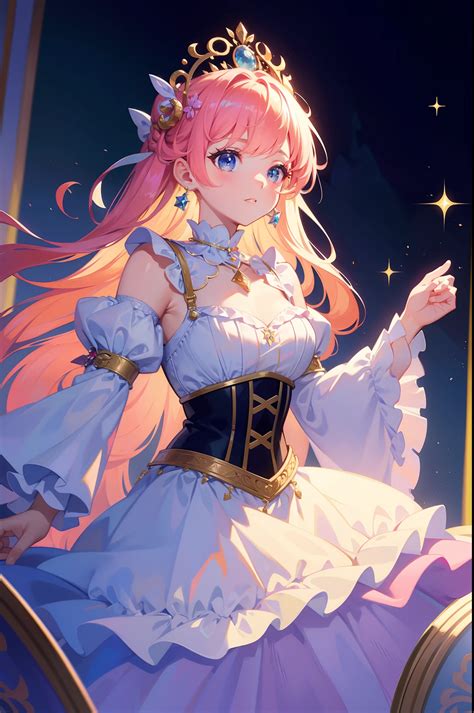 드레스를 입고 지팡이를 들고 있는 여자 Seaart Ai