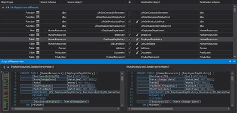 how to build a sql database directly from scripts