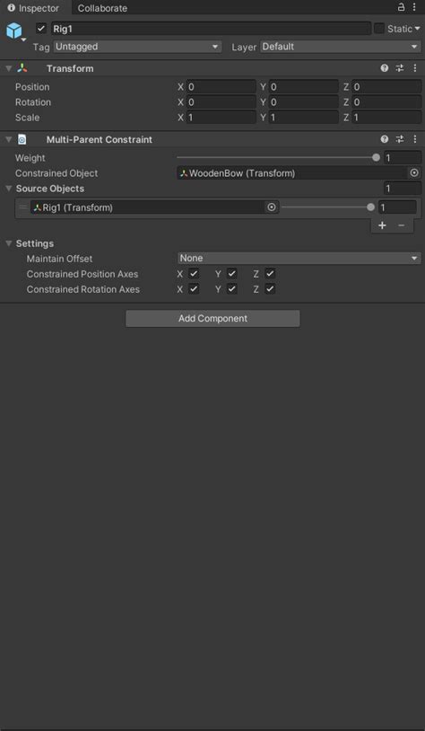 Animation Rigging Error The Transformstreamhandle Cannot Be Resolved Unity Engine Unity