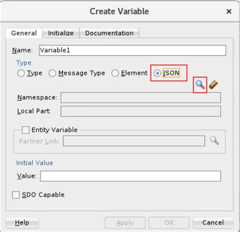 Create A Json Variable