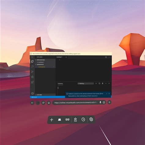 Can T Open Workspece In FirefoxReality Issue Microsoft Vscode GitHub