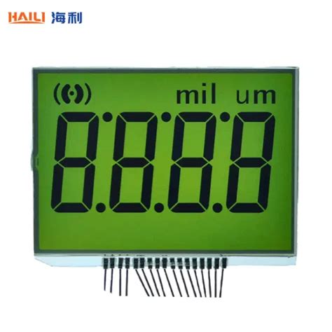 New Material Custom FSTN Stn LCD Screen Segment LCD Display Digit LCD Panel For Altimeter