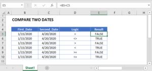 Compare Two Dates In Excel Google Sheets Automate Excel