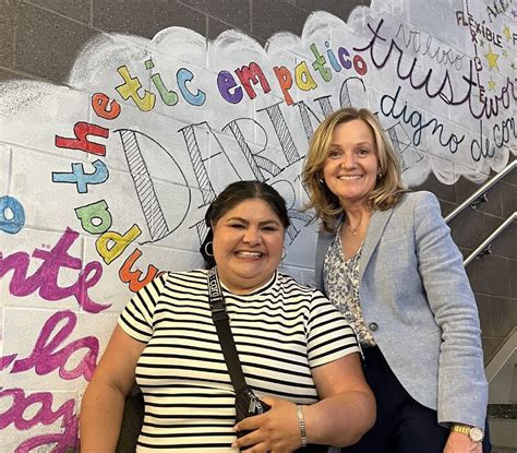 Sonia Esquivel And I Are So Excited To Celebrate Student Learning