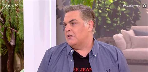 Αντώνης Λουδάρος «Αρκετά έχω ζήσει στη ζωή μου Δεν θέλω κι αυτό για να πάρω κάποια λεφτά