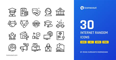 Download Internet Random Icon Pack Available In Svg Png And Icon Fonts