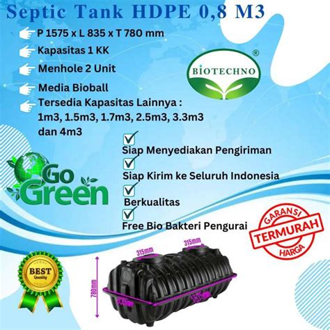 Jual Septic Tank Hdpe Plastik Septic Tank Bio Hdpe Septic Tank
